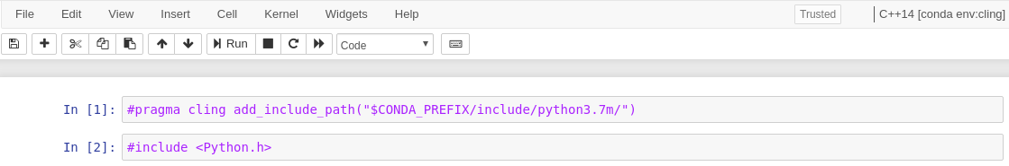 fatal error: 'Python.h' file not found · Issue #271 · jupyter-xeus/xeus-cling · GitHub