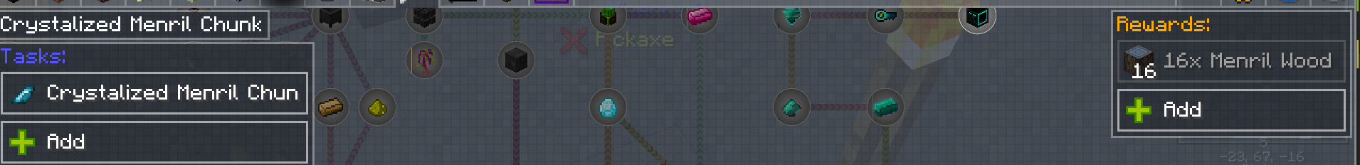 crystalized menril chunk quest should not give living rock · Issue #374 ...