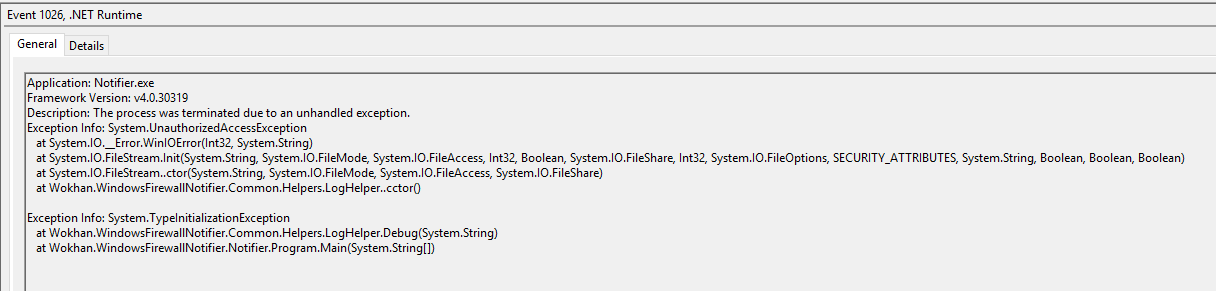 No notifications on Win10 Creators Update (v2 beta 1) · Issue #1 · wokhan/WFN · GitHub