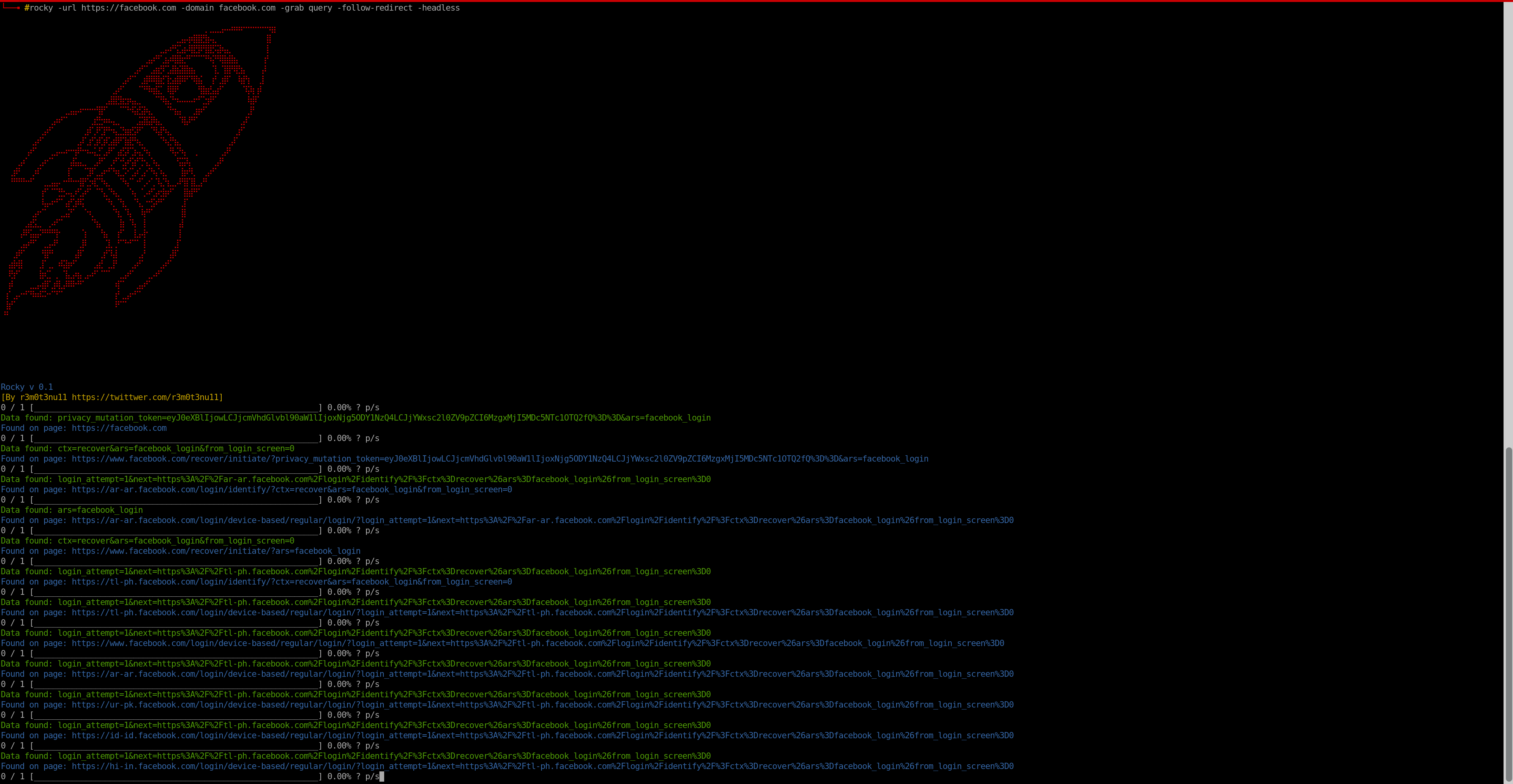 GitHub - r3m0t3nu11/Rocky: Rocky is a Go interface tool for recursively ...