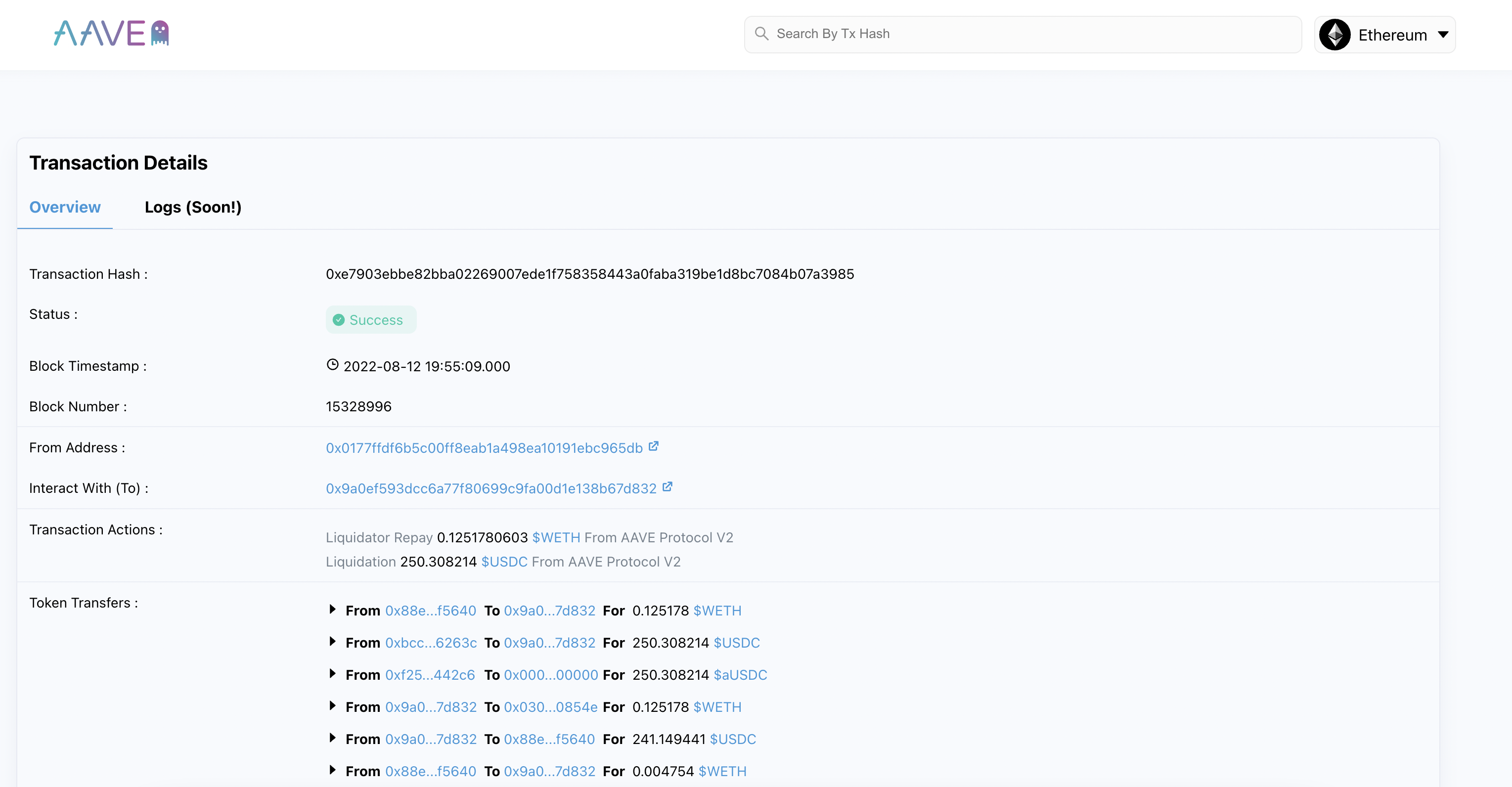 GitHub - akbaridria/aave-explorer