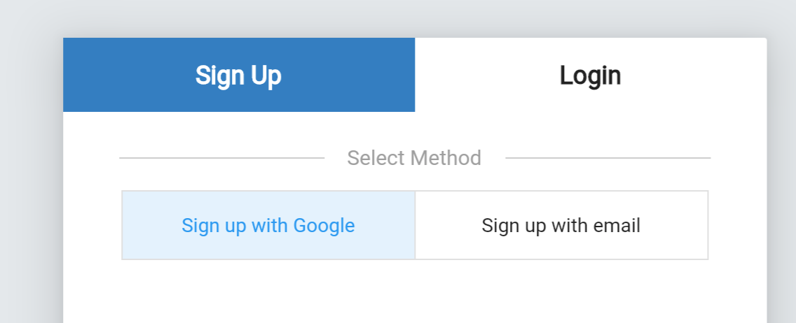 Confusing tab UI around login/signup forms · Issue #383 · invoiceninja/admin-portal · GitHub