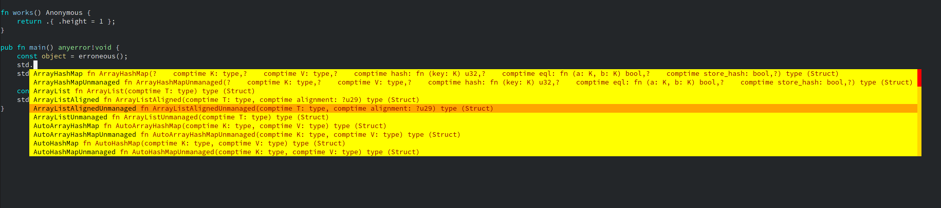 completion broken on emacs · Issue #268 · zigtools/zls · GitHub