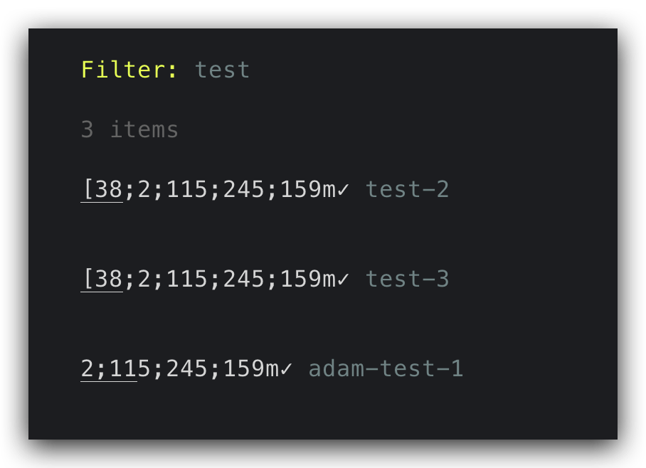 On search title is losing styling · Issue #523 · charmbracelet/bubbletea · GitHub