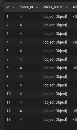 JSON Column is getting displayed as [Object Object] · Issue #112 ...