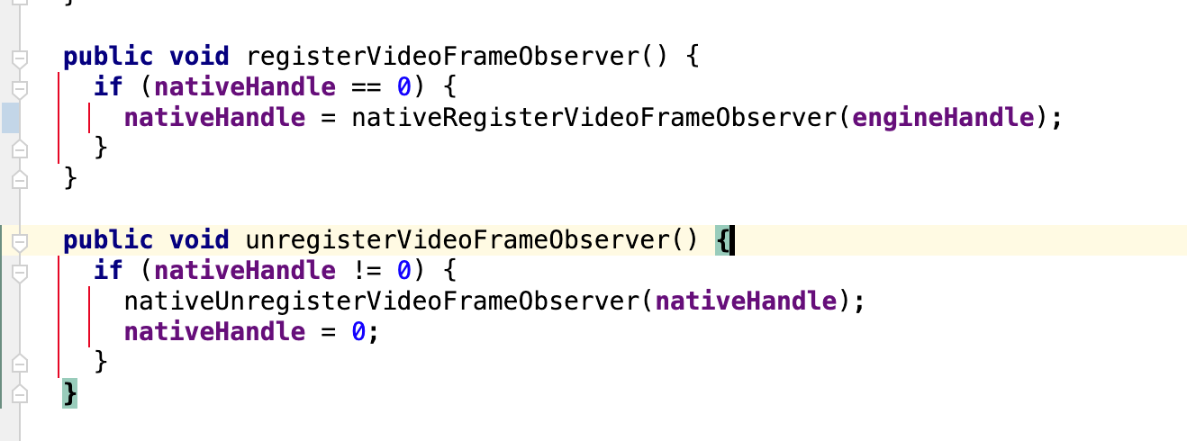 Bug in Android when unregisterVideoFrameObserver · Issue #17 · AgoraLibrary/flutter_agora_rtc ...