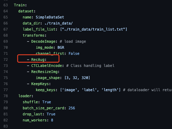 训练eval环节accu一直很低的问题 · Issue #3530 · PaddlePaddle/PaddleOCR · GitHub