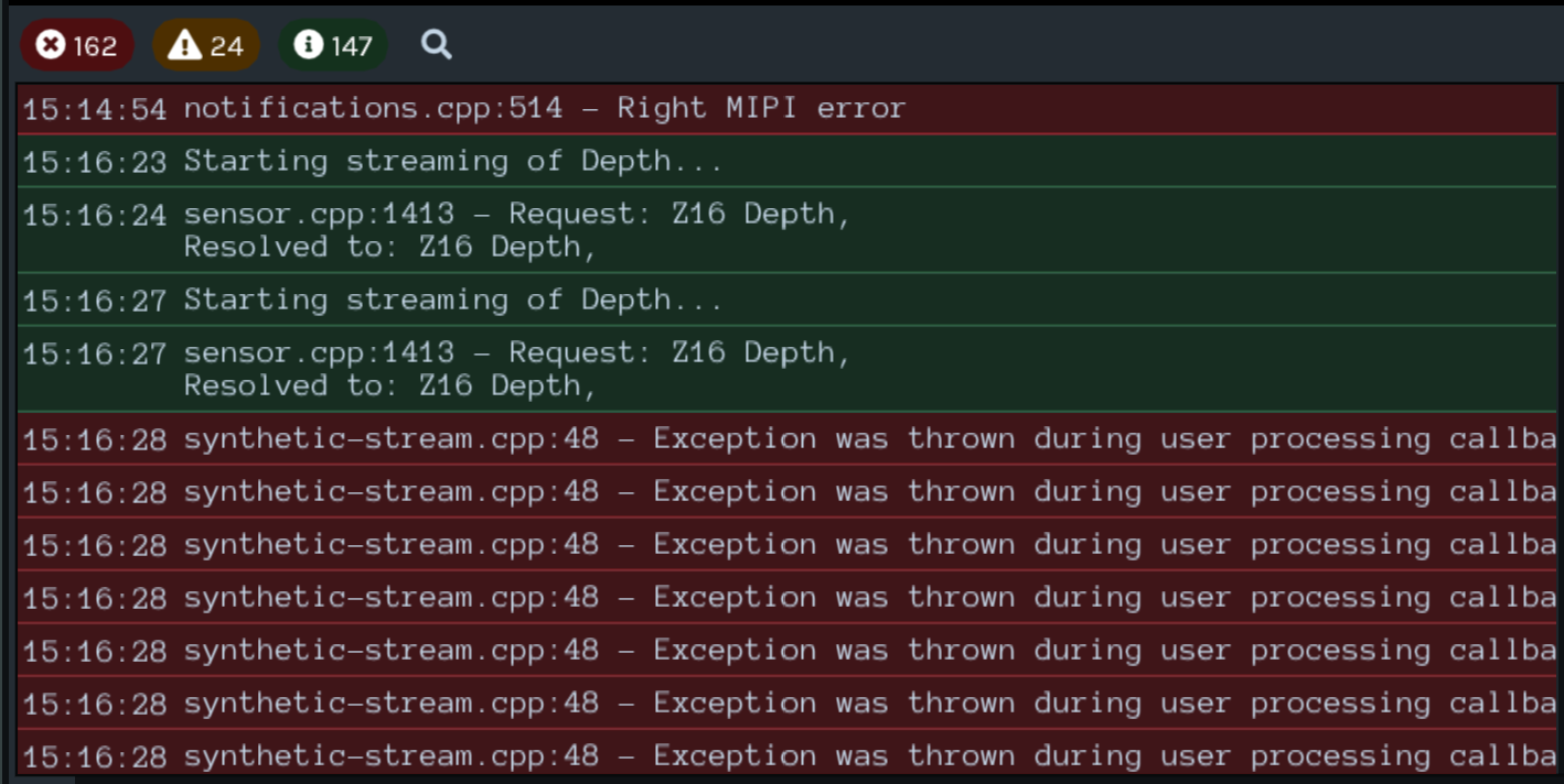 print exception/error/warning log in .NET Framework · Issue #8888 ...