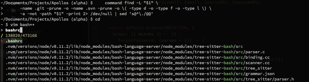 Can't find .bash_profile · Issue #1378 · junegunn/fzf · GitHub