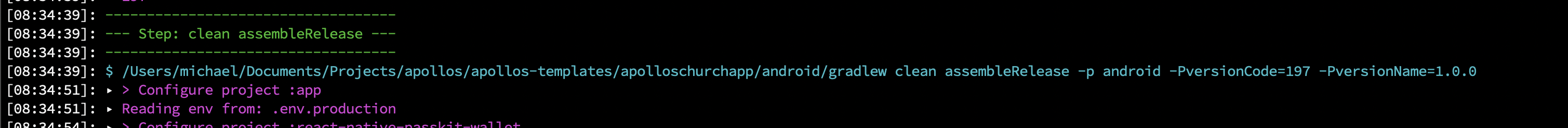 Android versionCode isn't being set by grade properties · Issue #17260 ...