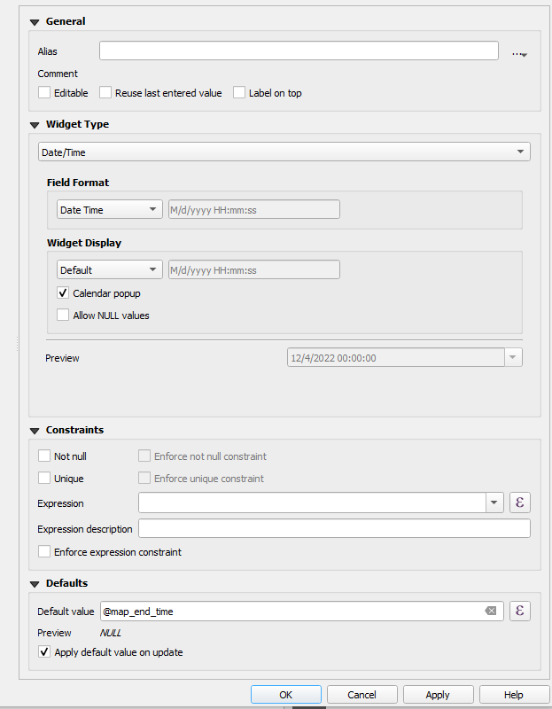 Temporal variable not visible to Attribute Form · Issue #51105 · qgis/QGIS · GitHub