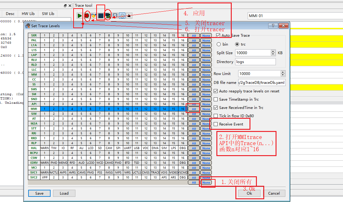 Csdtk42的coolwatcher的trace的过滤功能,设置后,没有过滤效果 · Issue 243 · Ai Thinker Open Gprs C Sdk · Github