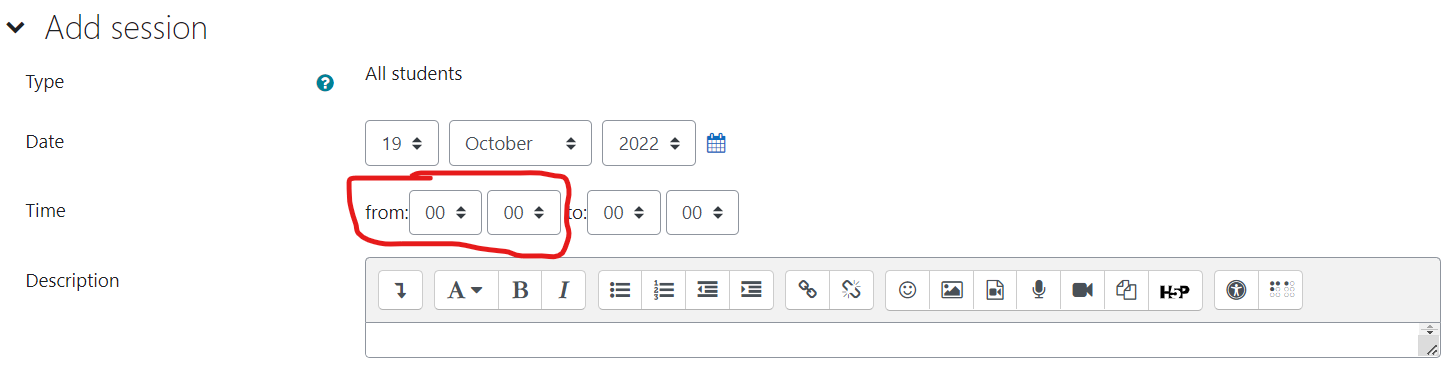 Time field of new attendance session should be populated by default · Issue #638 · danmarsden ...