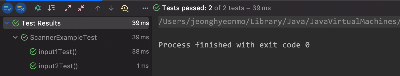 System.SetIn과 Scanner를 이용한 Junit 다중 테스트 시 NoSuchElementException