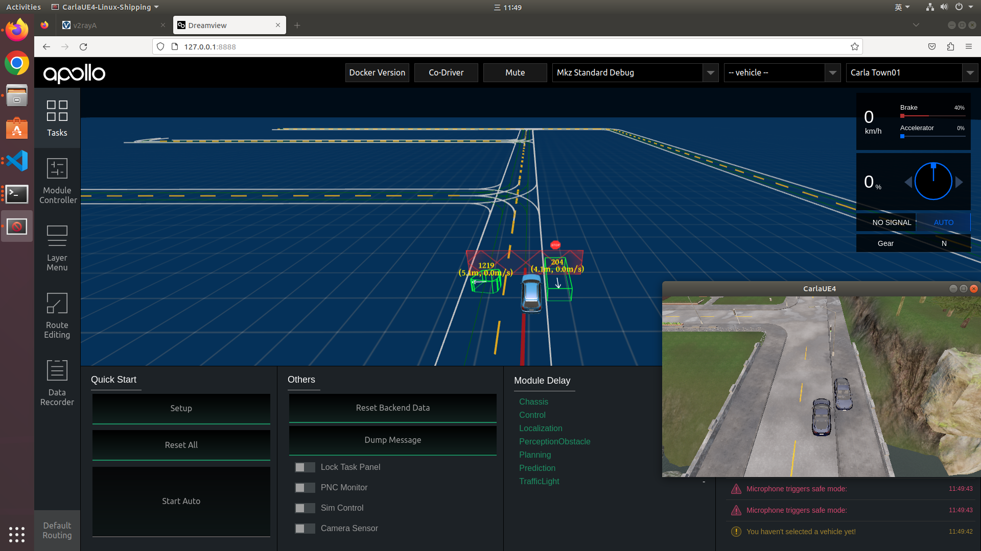 The bounding box drawn by apollo's perception module deviates from the ...