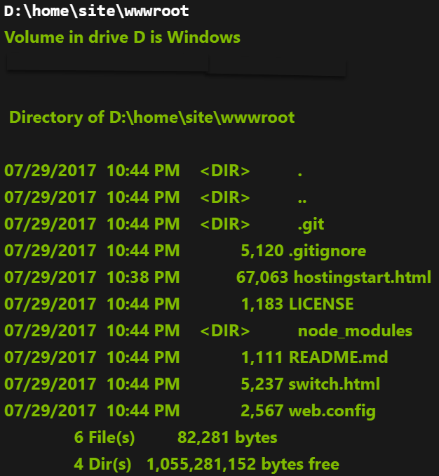 Nfig Prevents Static Html Files From Returning · Issue 4908 · Microsoftazure Pipelines