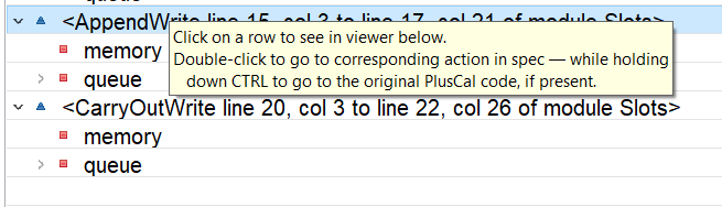 Single clicking on an action in the trace explorer opens the spec, even if closed · Issue #397 ...