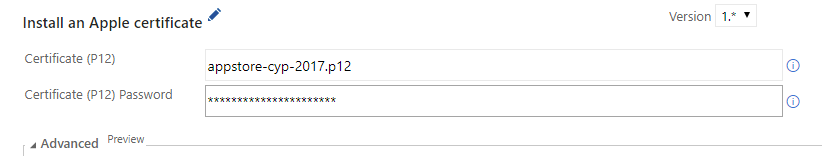 Install an Apple Certificate Task fails with a cryptic error, Usability issue with Task Groups ...