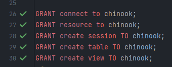 User created during init script can't be authenticated despite `GRANT CREATE SESSION` · Issue ...