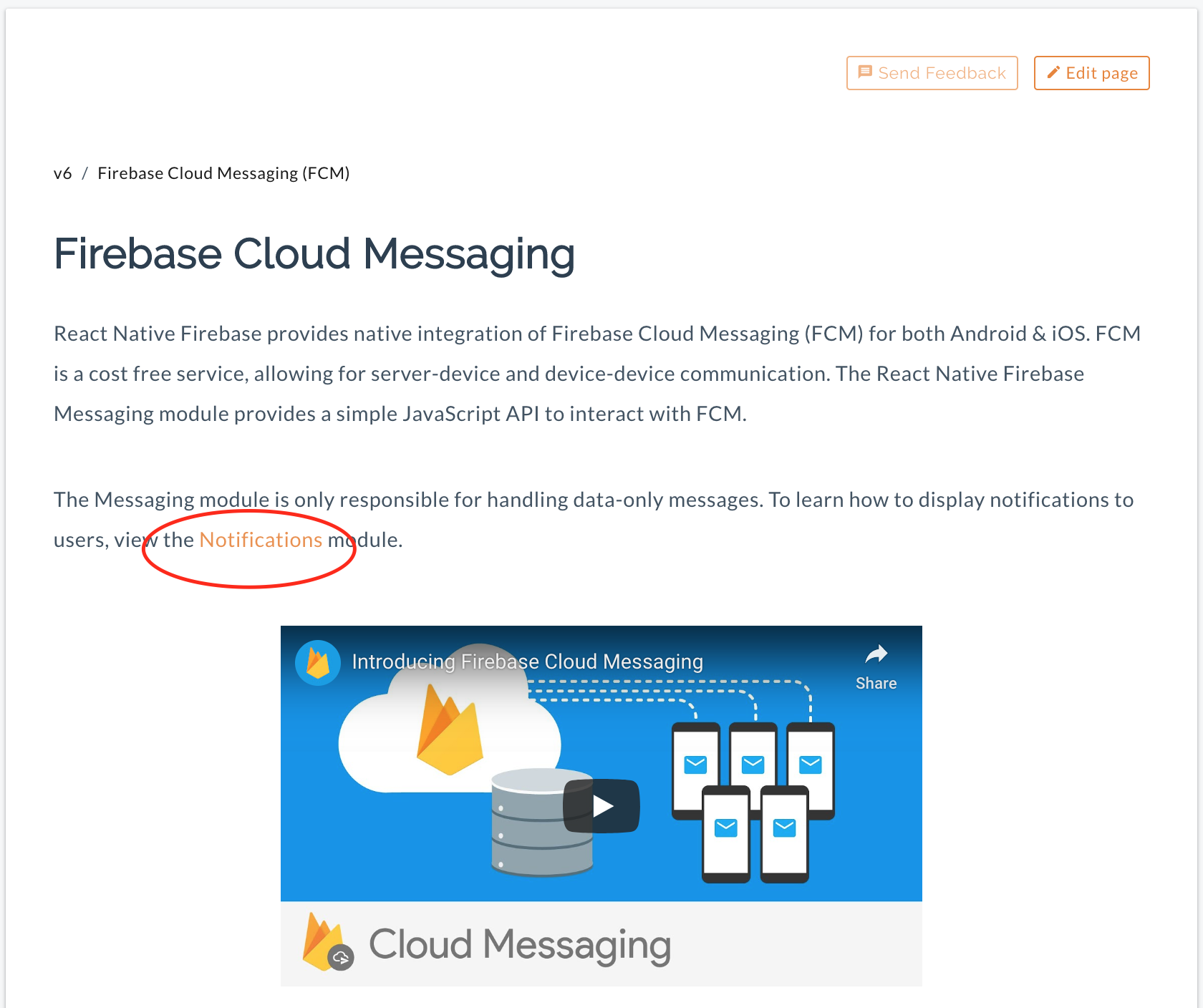 Broken Link For Notifications In The Docs · Issue 3010 · Invertase