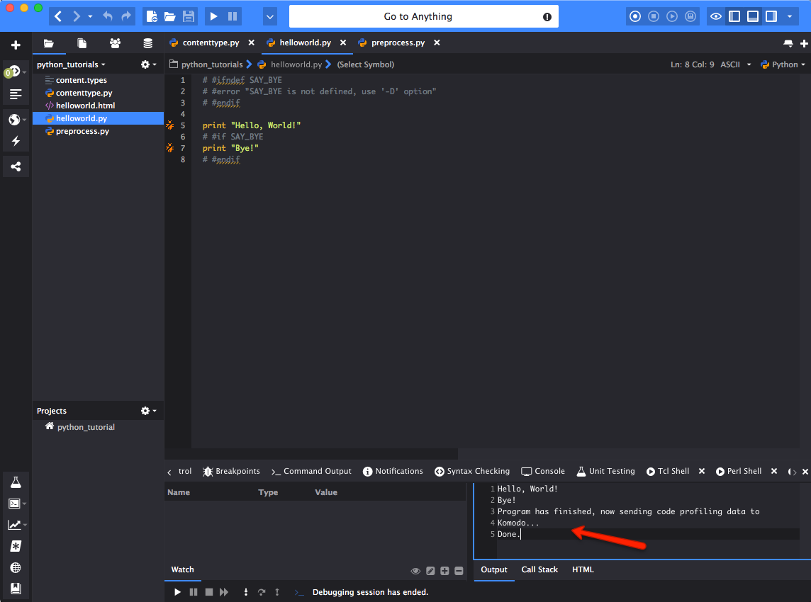 Profiler Window Is Not Being Launched · Issue 3330 · Komodokomodoedit