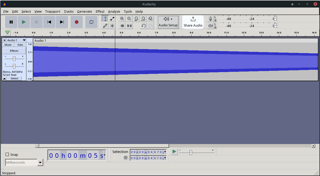 [Linux] "Audio Setup" and "Share Audio" do not "unstick" · Issue #4562 · audacity/audacity · GitHub