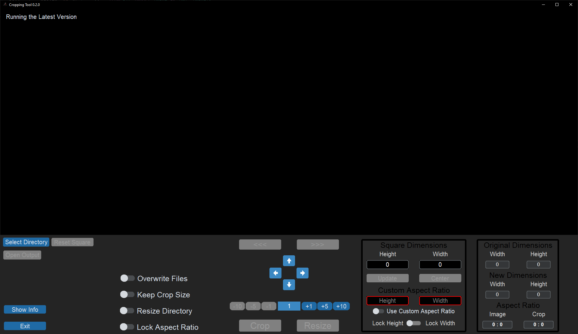 GitHub - GhostTortilla/CroppingTool: Small simple GUI written in Python to crop and resize images.