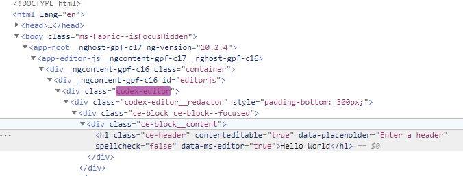 On save data output do not display as expected · Issue #1660 · codex-team/editor.js · GitHub