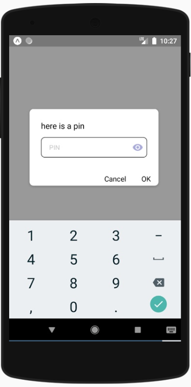Android: textInput: secureTextEntry toggle causes keyboard change; keyboard does not ...