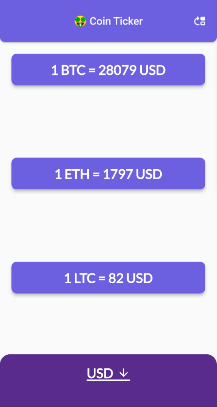 Github Mooelshawybitcontiket Mobile Application For Crypto Currencies Pricing For Many
