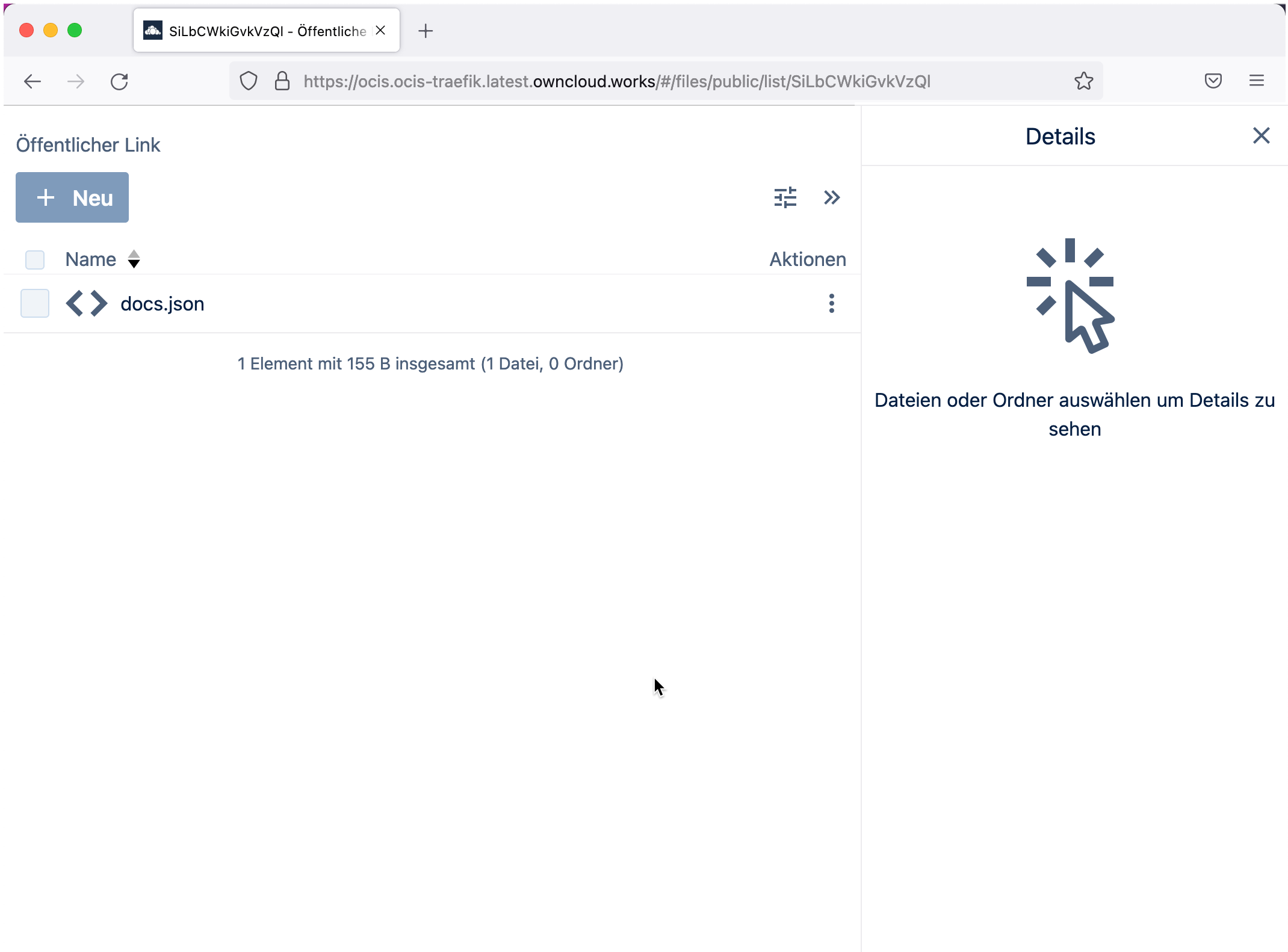 Public link-view shows token in right sidebar · Issue #6182 · owncloud/web · GitHub