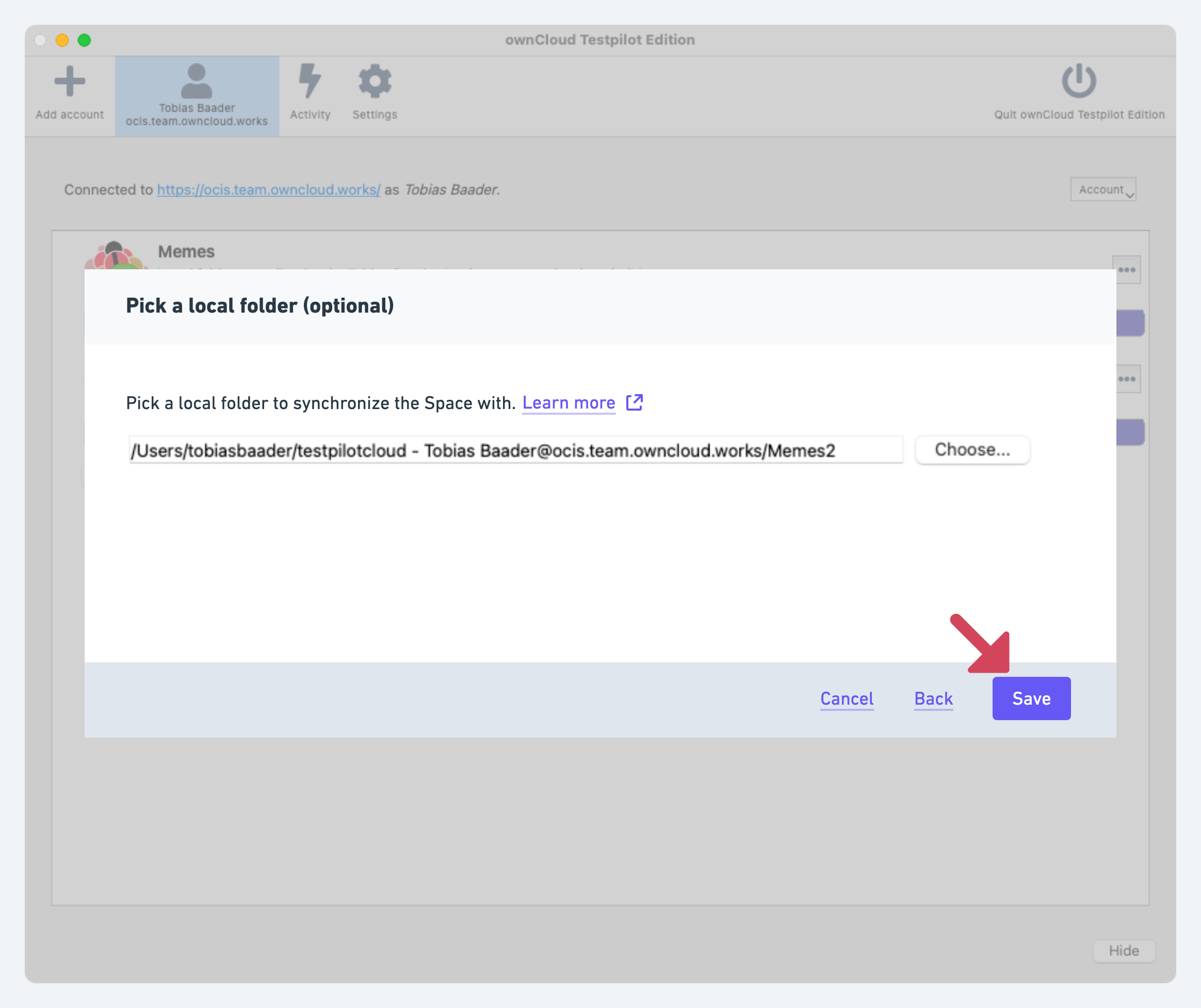 [Spaces] Add a single Space · Issue #10047 · owncloud/client · GitHub