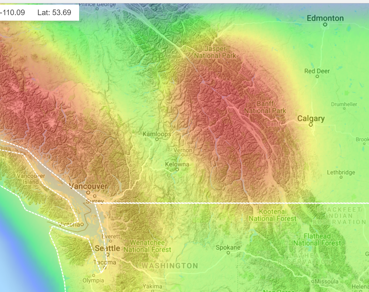 Wrong colors at the edges of the screen · Issue #293 · pa7/heatmap.js ...