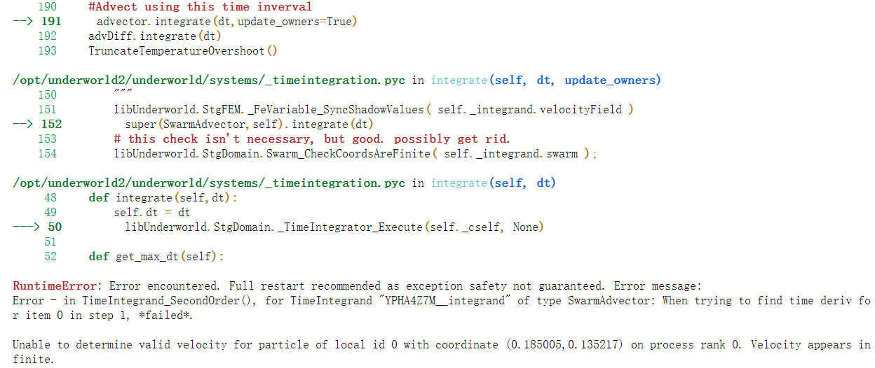 infinite velocity (?) for a simple thermochemical convection · Issue ...