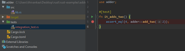 Cannot Debug Rust Unit Test No Test Executable · Issue 4236