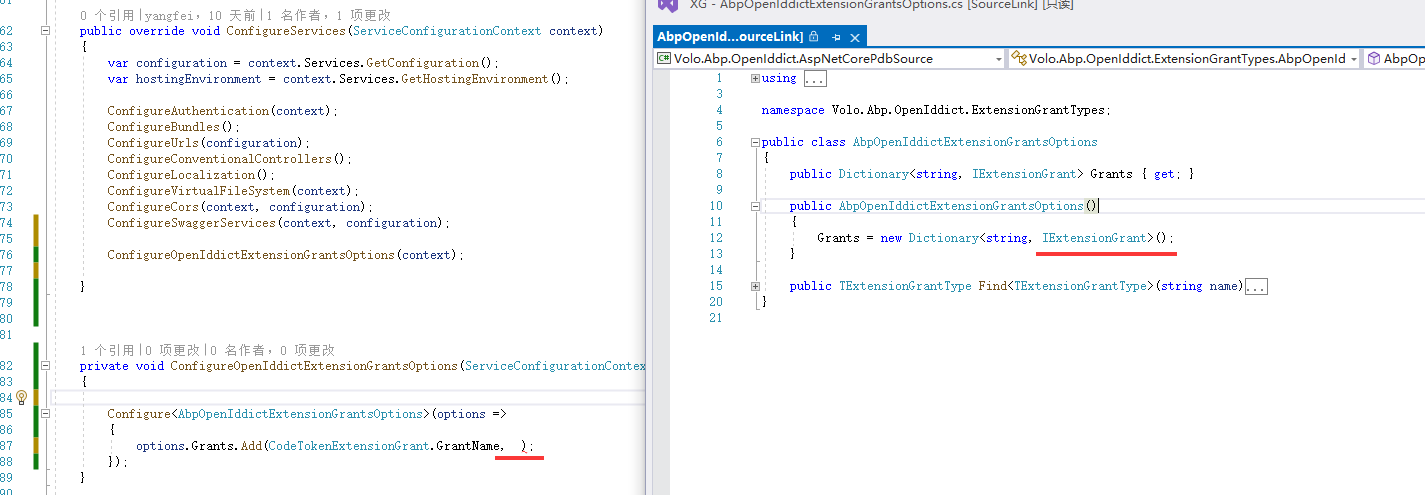 How To Configure Abpopeniddictextensiongrantsoptions · Issue 13857 · Abpframeworkabp · Github