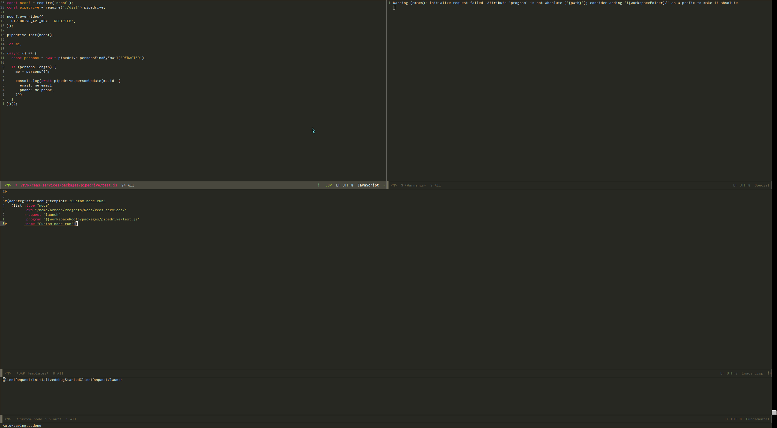 Dap Node Attribute Program Is Not Absolute · Issue 108 · Emacs Lspdap Mode · Github