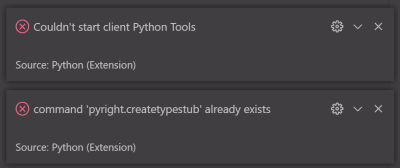 Errors when launching VSCode with pyright enabled · Issue #883 ...