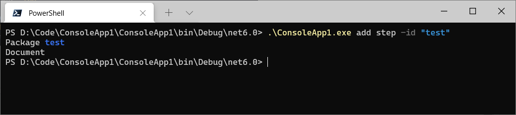 Not possible to specify a CommandOption with "-d" · spectreconsole spectre.console · Discussion ...