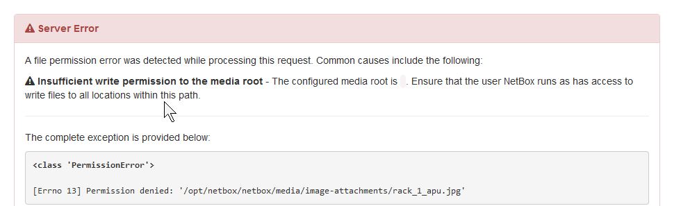 Docker Media Root Issue · Issue #4574 · netbox-community/netbox · GitHub