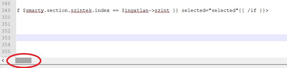 Horizontal scrolling with mouse wheel not working (neither in doc, nor on tabs) · Issue #9721 ...
