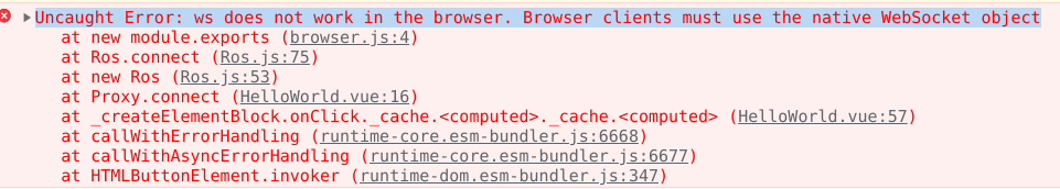 Use roslibjs library to report errors · vitejs vite · Discussion #5225 · GitHub