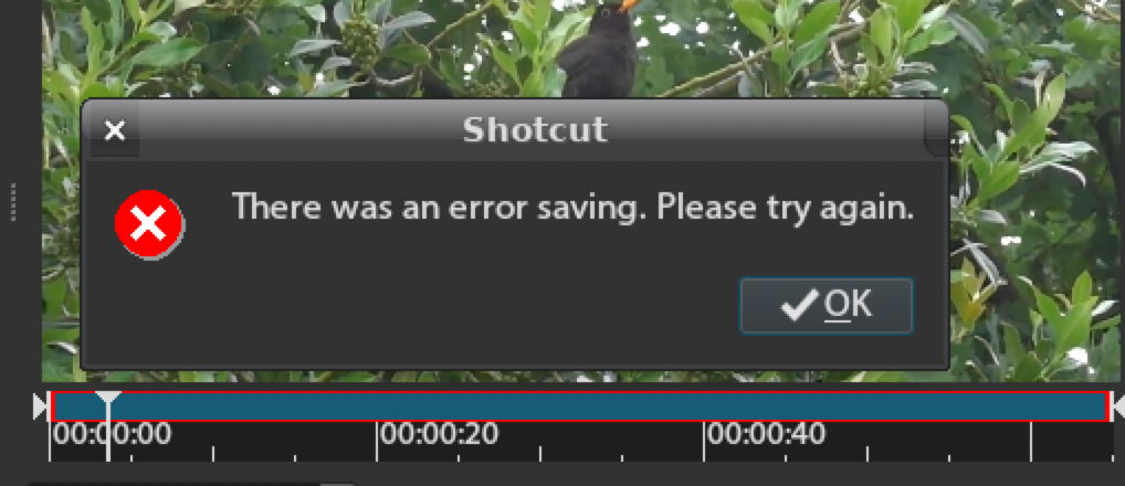 ARM64 Linux cannot save ? · Issue #1123 · mltframework/shotcut · GitHub