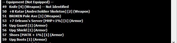 Broken item does not identified as [Broken] · Issue #803 · OpenKore/openkore · GitHub
