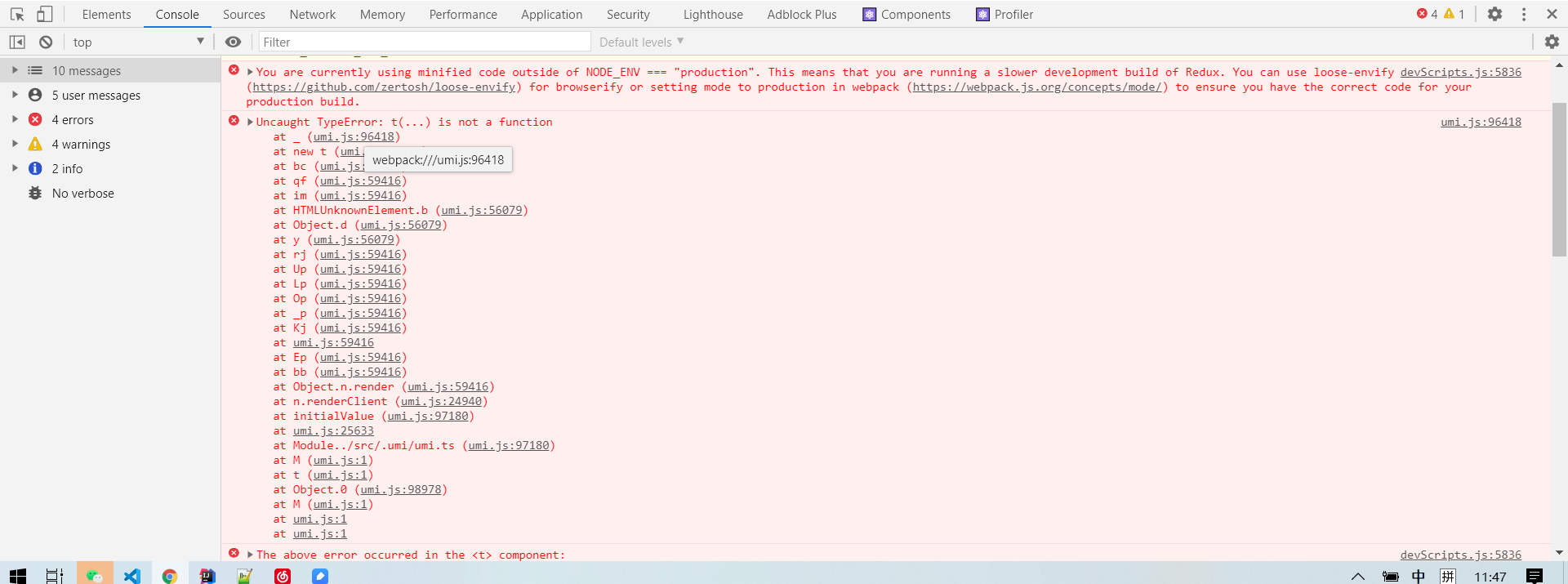 v5.3.0版本，启动错误 · Issue #1085 · zuiidea/antd-admin · GitHub