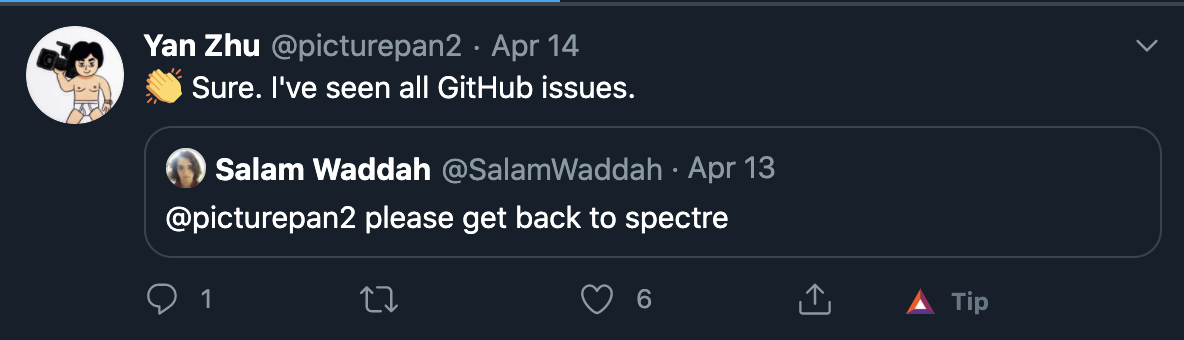 Is Spectre still being maintained? · Issue #621 · picturepan2/spectre ...