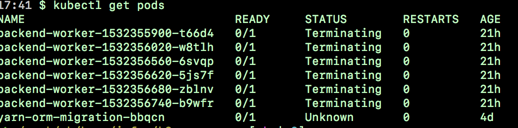 kubectl delete cronjob,job doesn't purge the resources and hangs indefinitely · Issue #66569 ...