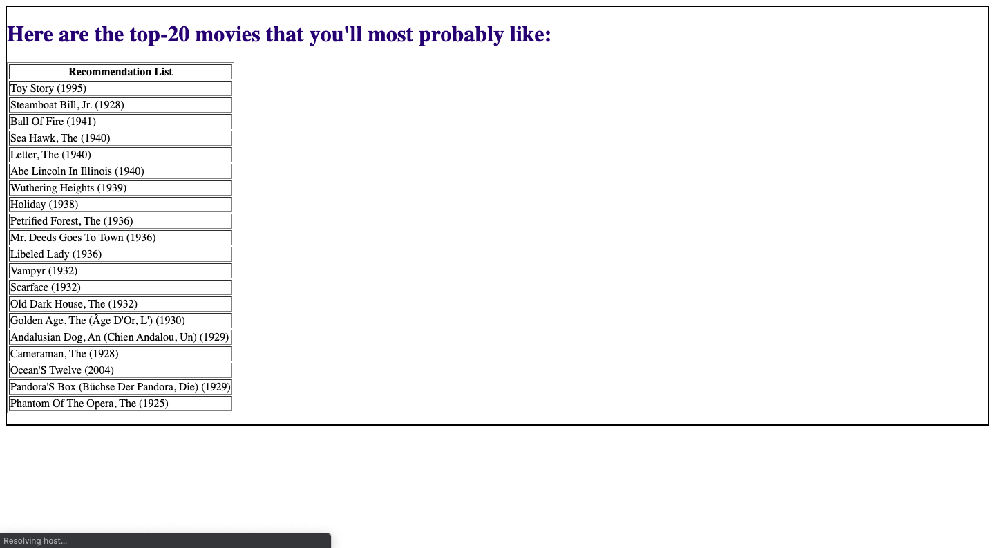 GitHub - mehdi1514/MovieRecommender: A Flask app that recommends movies based on user's taste of ...