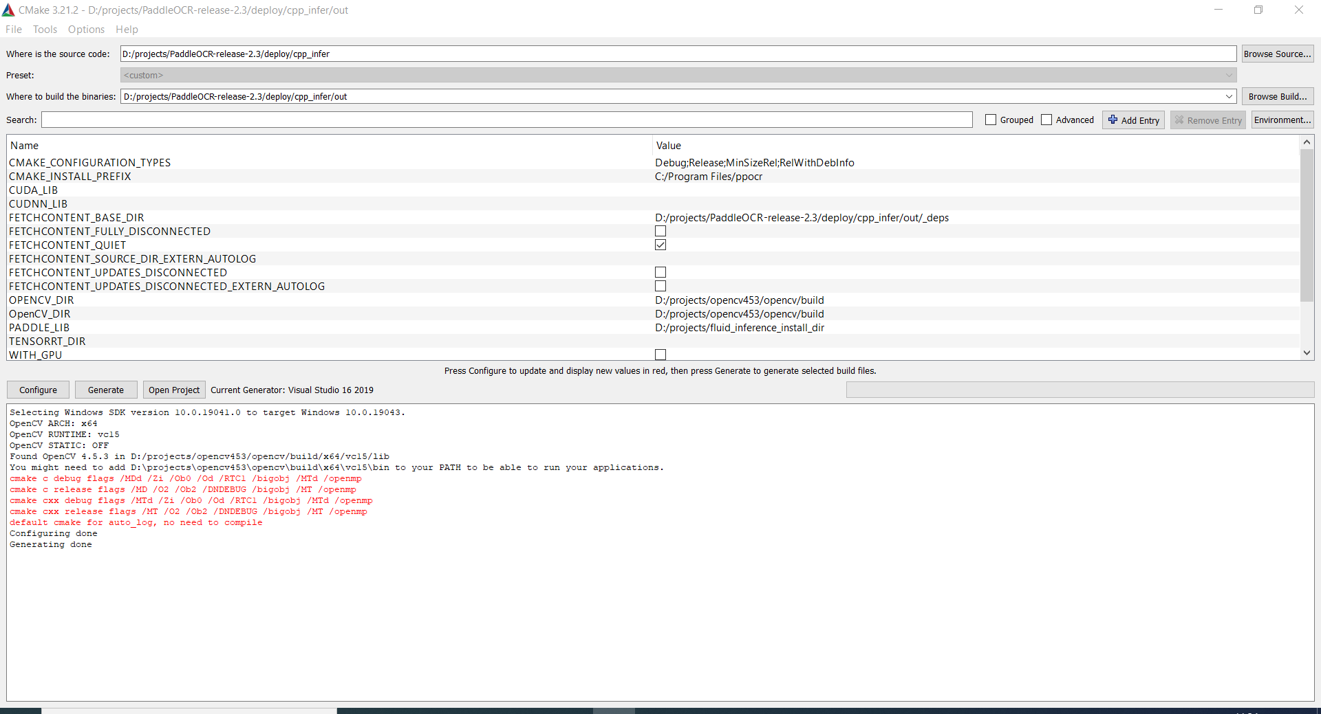 PaddleOCR 预测部署相关问题 · Issue #2123 · PaddlePaddle/PaddleOCR · GitHub