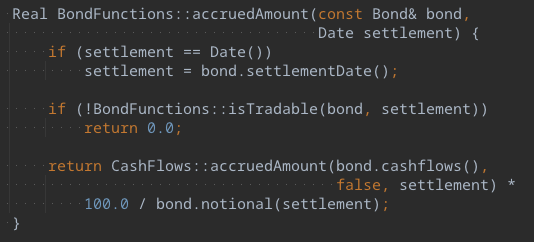 FixedRateBond yield calculation bug · Issue #388 · lballabio/QuantLib ...